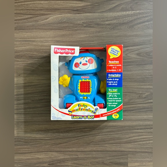 Fisher-Price | Toys | Vintage Fisher Price Baby Smartonics Learnabot 9 ...